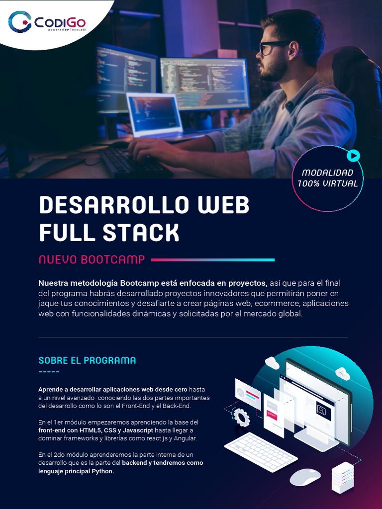 Bootcamp Virtual de Desarrollo Web | PDF | Red mundial | Internet y web