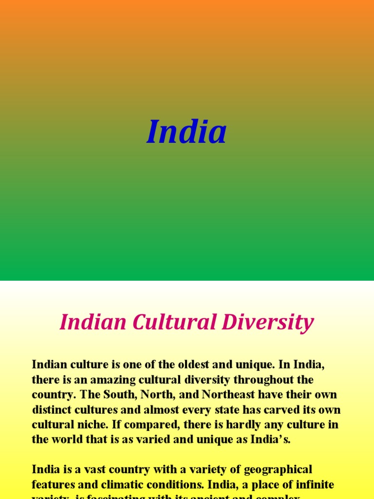 Diversity in India | PDF