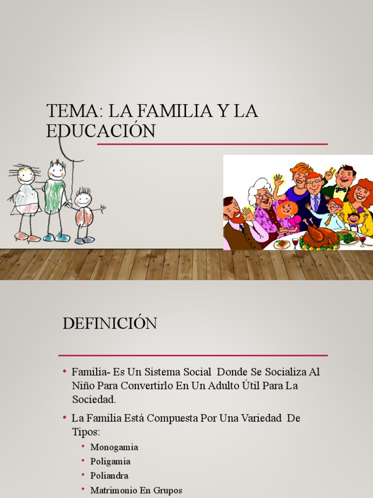 Tema La Familia | PDF | Familia | Las emociones