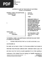 Sample Notice of Ruling For California | PDF | Mail | United States ...