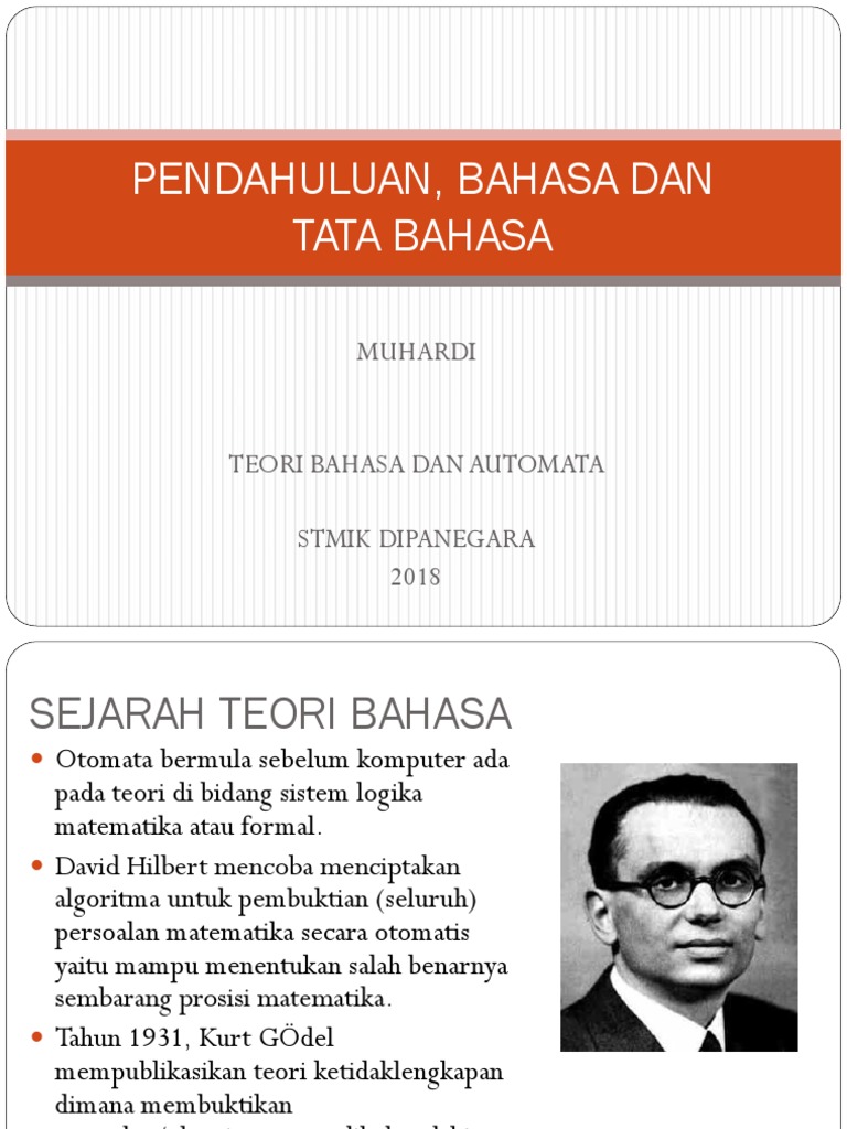 Teori Bahasa Dan Automata - II | PDF