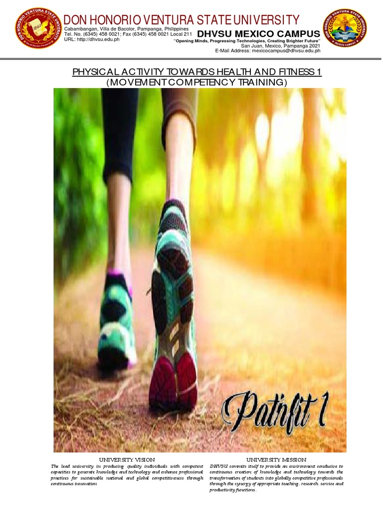 PathFit I Hand Out | PDF | Physical Fitness | Physical Education