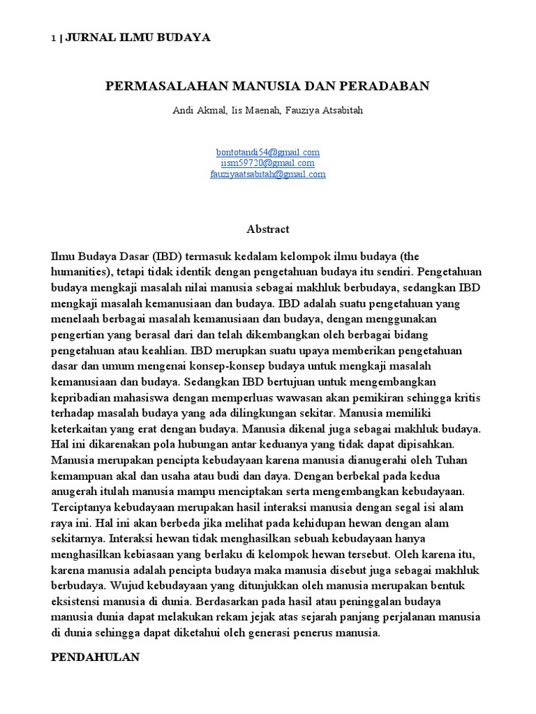 Template Artikel Jurnal JIB | PDF