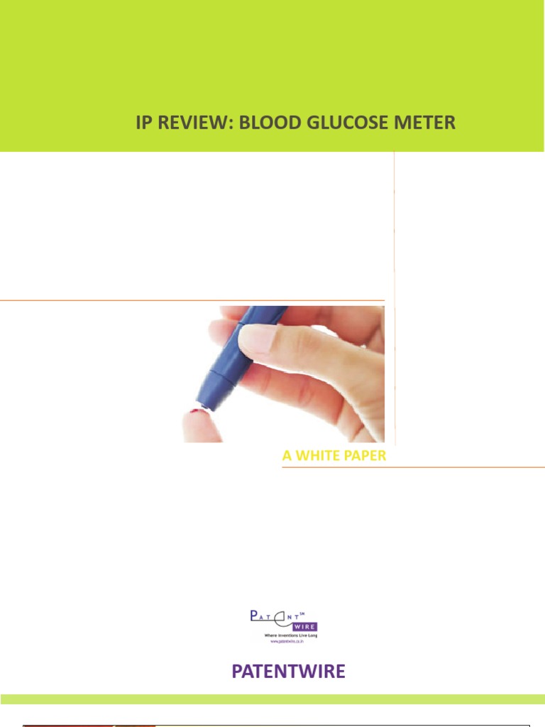 IP Review: Glucometer | PDF