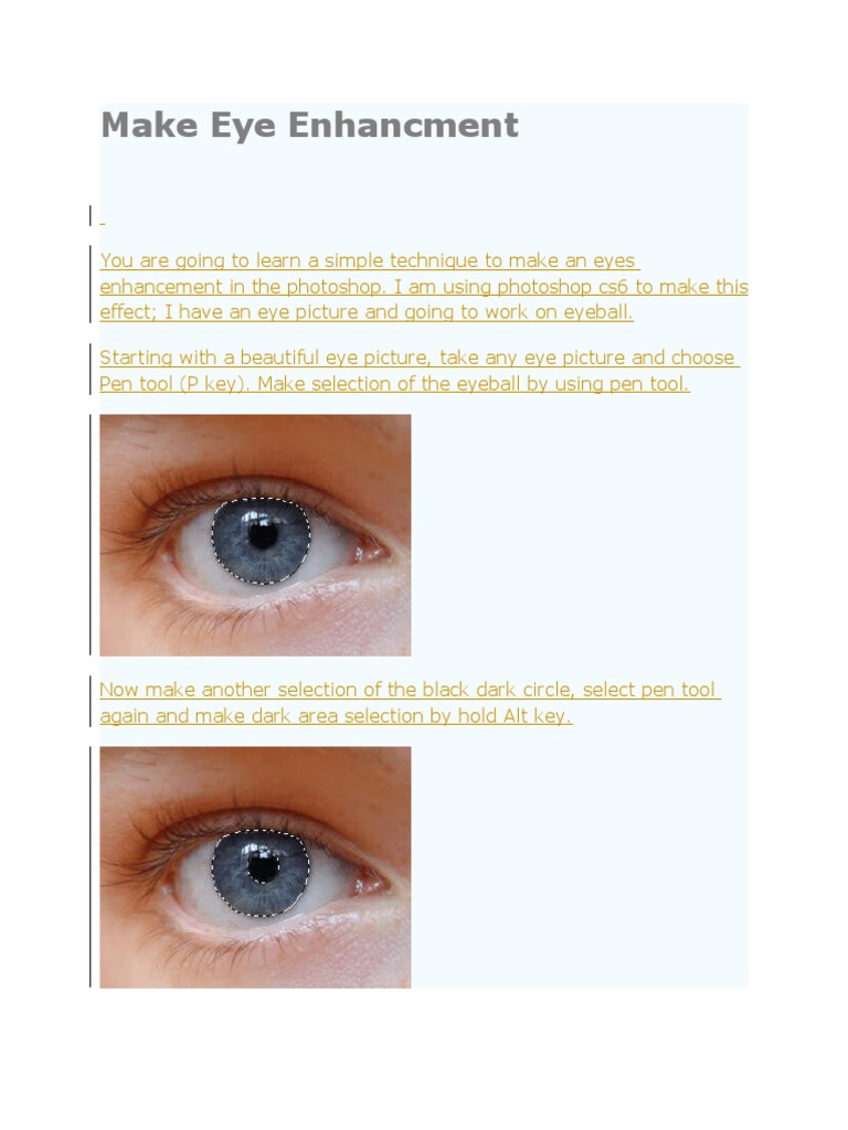 Make Eye Enhancment | PDF | Career & Growth | Teaching Methods & Materials