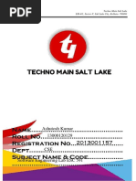 Cover Page Index Practical Record File Class Xi | PDF