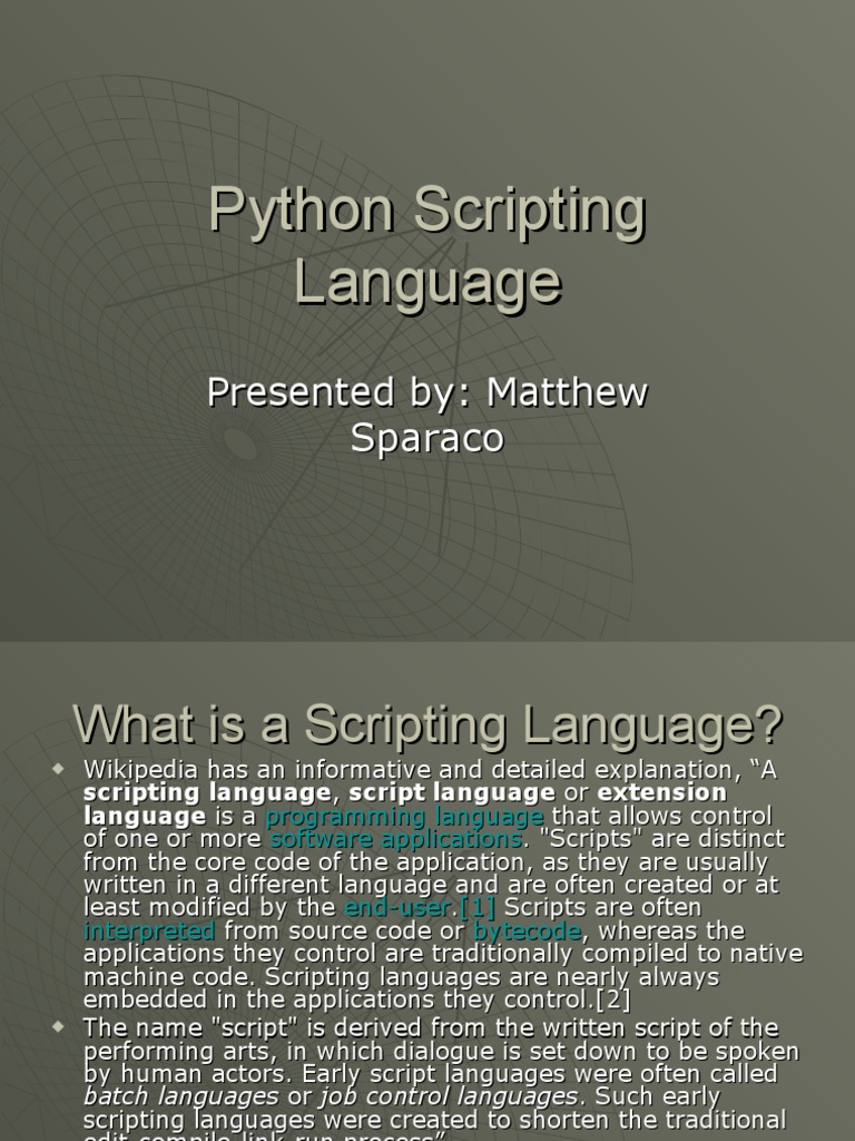 Python Scripting Language Pdf Scripting Language Python 1056
