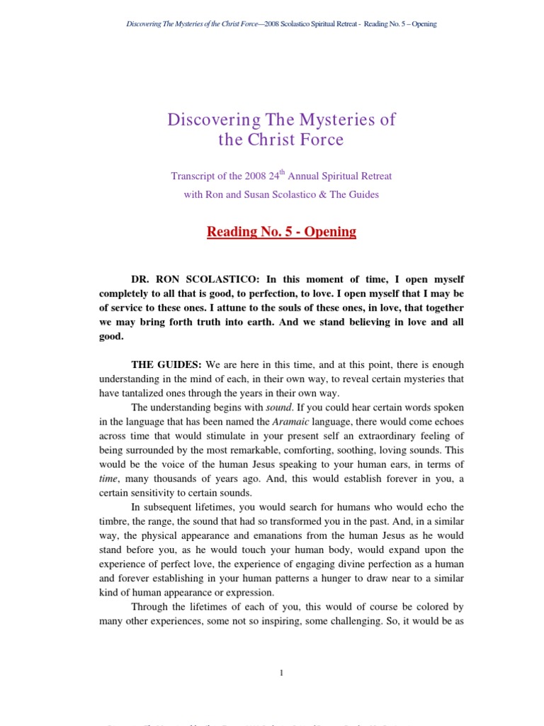 The Sound of Jesus | PDF | Soul | Love