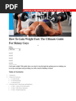 Testosterone Cheat Sheet | PDF