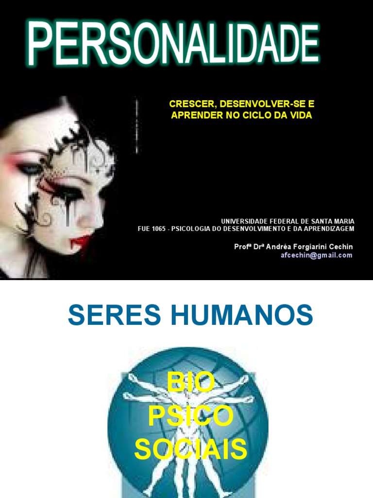 Formação da Personalidade Humana | PDF | Temperamento | Humano