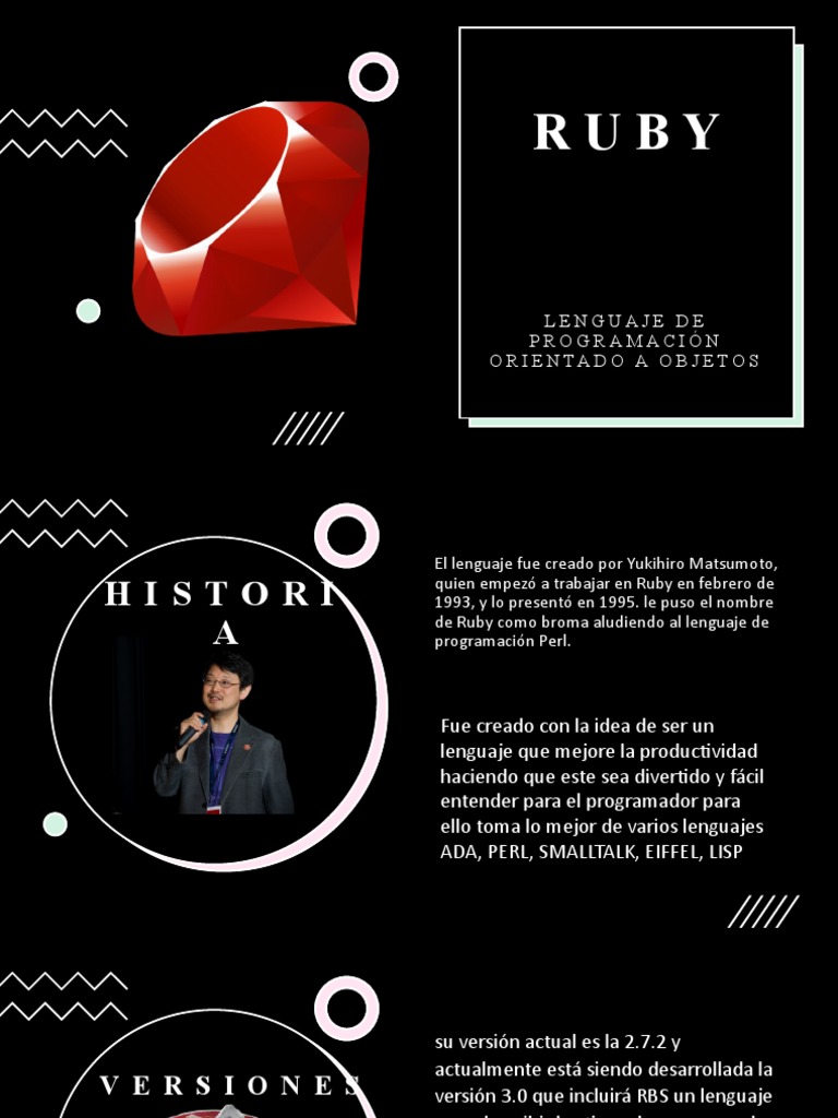 Práctica 1 | PDF | Ruby (lenguaje de programación) | Lenguaje de ...