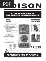 Timometer TM-4500 | PDF
