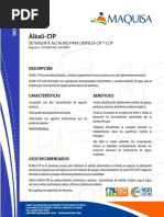 FT Vortexx ES | PDF | Concentración | Agua