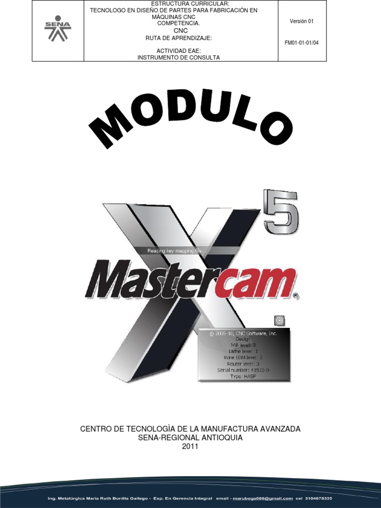 Tutorial de Mastercam | PDF | Archivo de computadora | Ventana ...