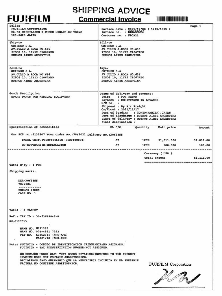 Factura A Modificar | PDF | Invoice | Accounting