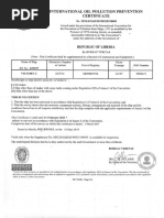 21.international Sewage Pollution Prevention Certificate-IsPP | PDF