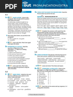 Speakout Pronunciation Extra Advanced Unit 7 | PDF | Stress (Linguistics) | Verb