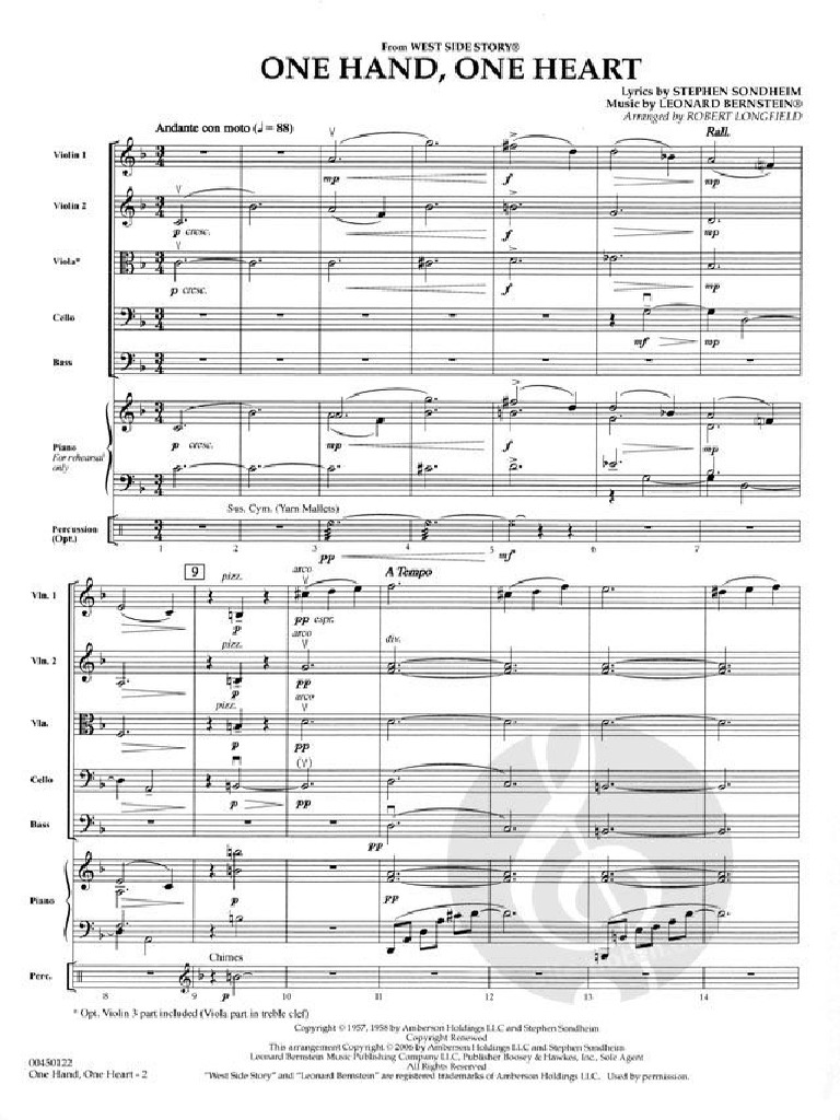 One Hand One Heart 1 | PDF