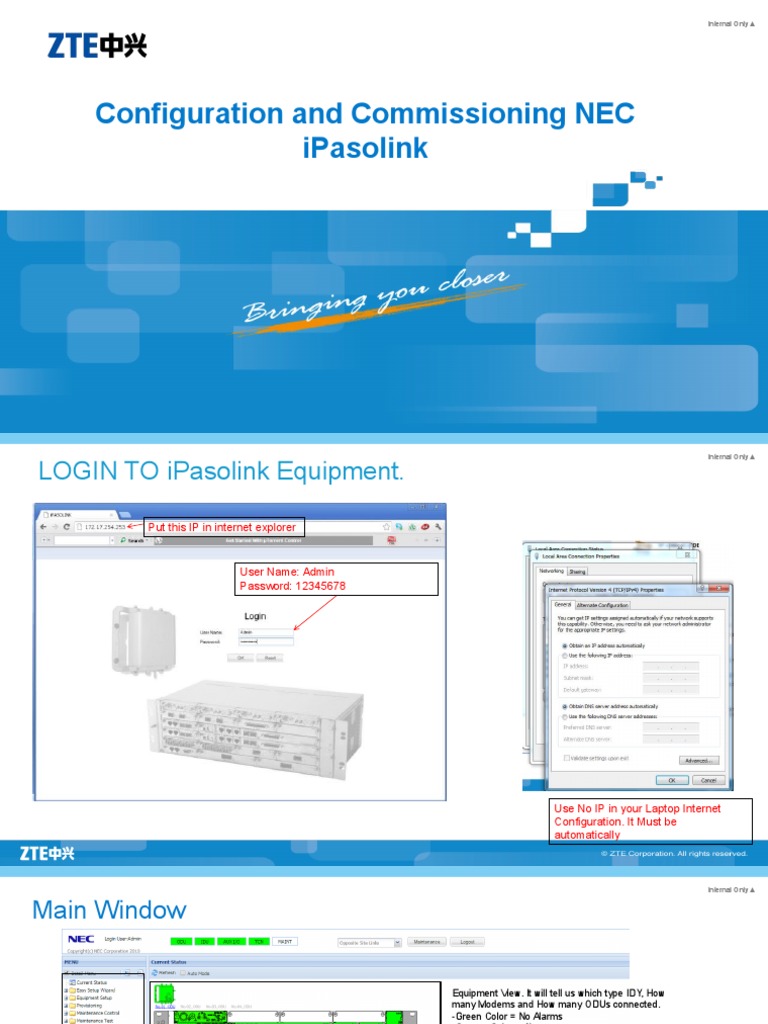 Ipasolink Configuration Guide - MMR Project v1.0 | PDF | File Transfer Protocol | Port (Computer ...