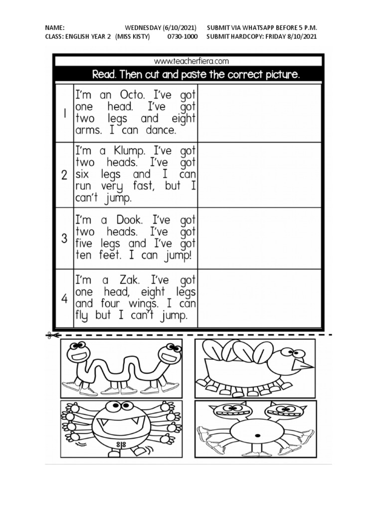 English Year 2 | PDF