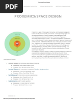 Proxemics | PDF | Nonverbal Communication | Communication