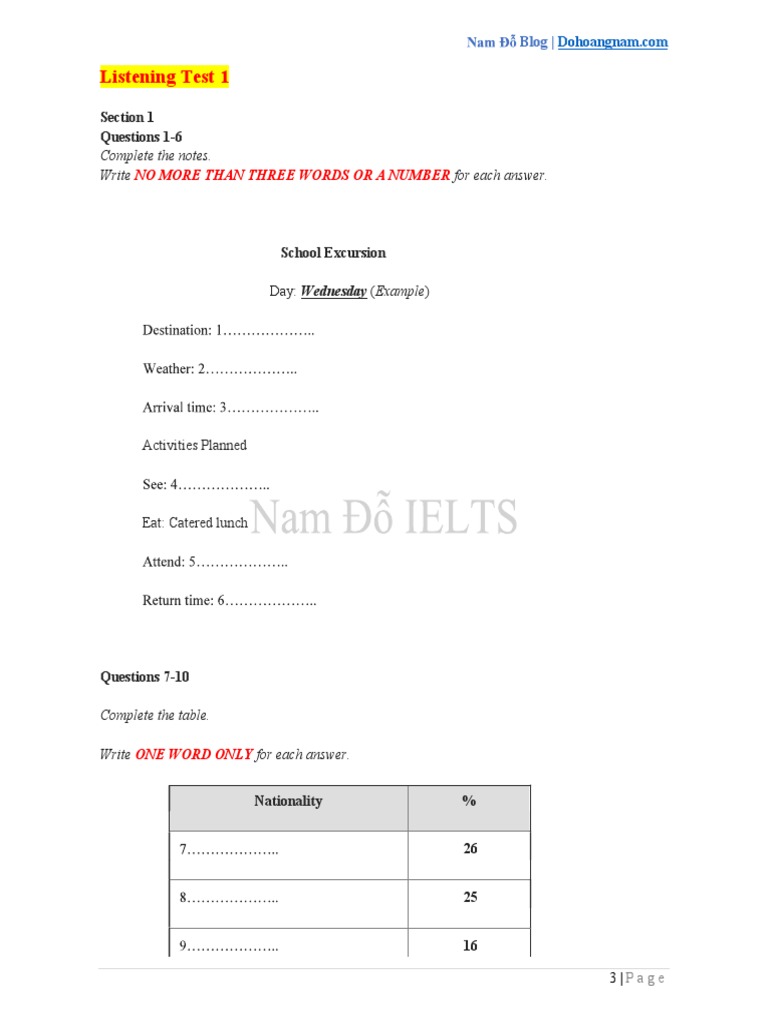 Actual 6 - Lis - Test 1 | PDF