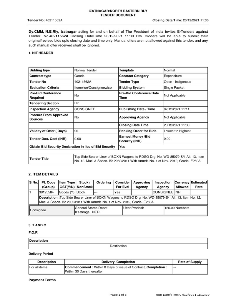 Top Side Bearer Liner Ner 20.12.21 | PDF | Business | Economies
