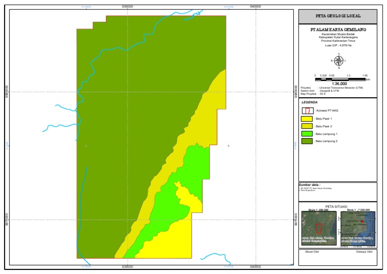 Peta Geologi Lokal | PDF