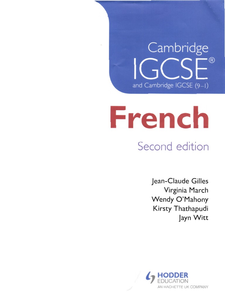 Grade 9, 10 French Hodder | PDF