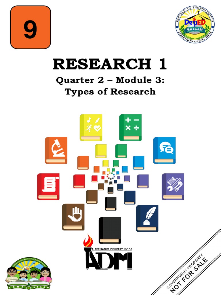 Research1 q2 Mod3 Types of Research v3 | PDF | Quantitative Research ...