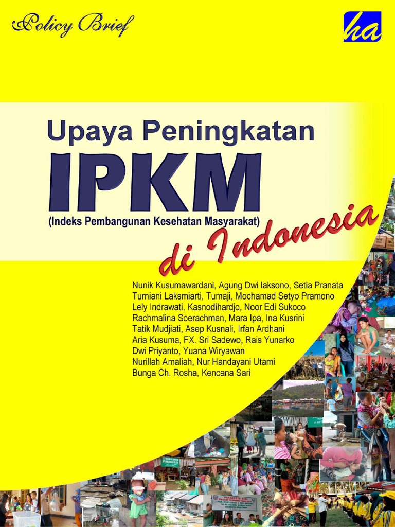 Policy Brief Upaya Peningkatan IPKM Di Indonesia | PDF