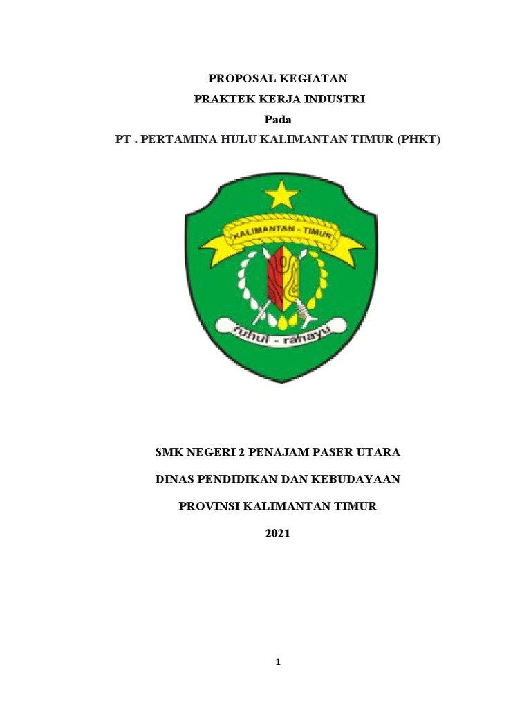 Proposal Pertamina | PDF