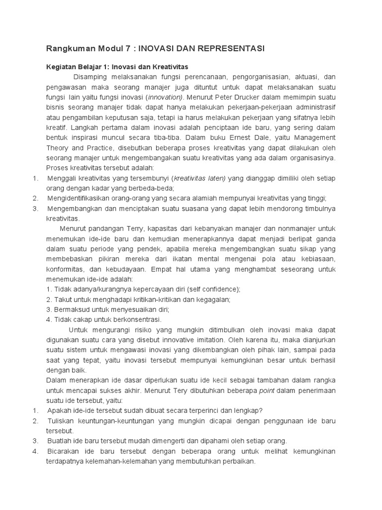 Rangkuman Modul 7 | PDF