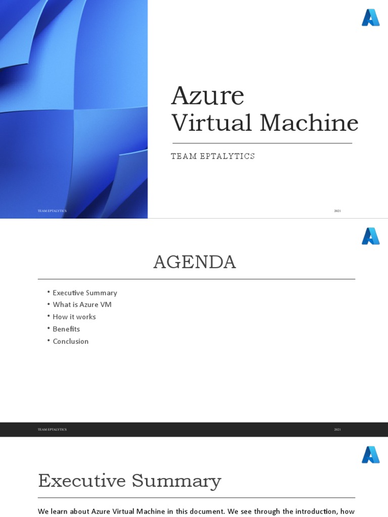 Azure Virtual Machine | PDF | Virtual Machine | Virtualization