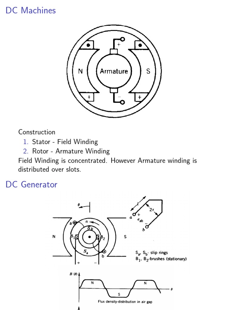 DC Machines | PDF | Electric Power | Electrical Engineering