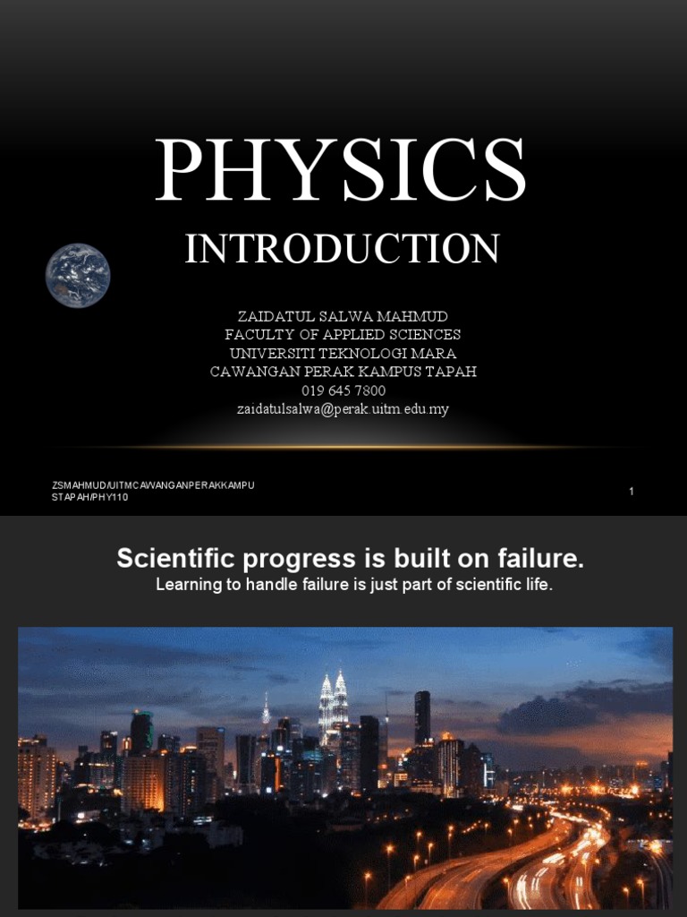 Nota PHY Chap 1 | PDF | Significant Figures | Accuracy And Precision