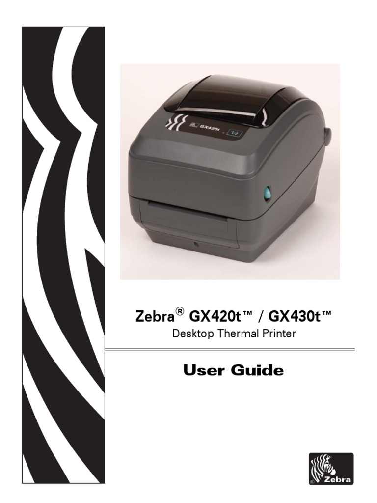 Gx420t Gx430t Ug en | PDF | Printer (Computing) | Computing