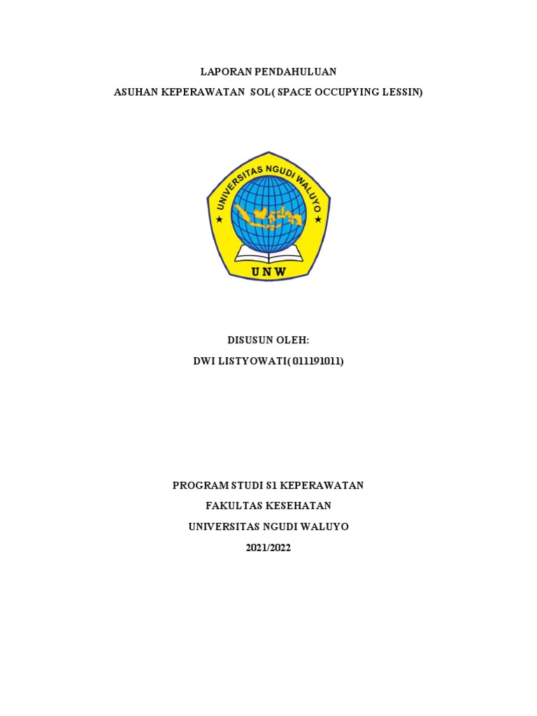 Laporan Pendahuluan SOL Intrakranial | PDF | Sains & Matematika
