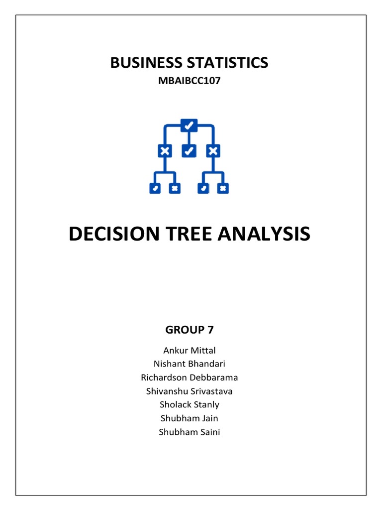 Group7 - Decision Tree Analysis | PDF | Marketing | Data