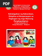 Ap10 - q1 - Mod3 - Paghahandang Nararapat Gawin Sa Harap NG Panganib Na Dulot NG Suliraning ...