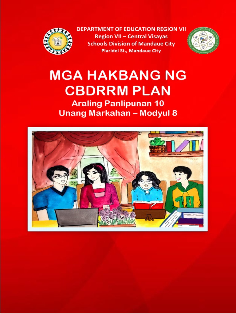 Mga Hakbang NG CBDRRM Plan: Araling Panlipunan 10 Unang Markahan - Modyul 8 | PDF