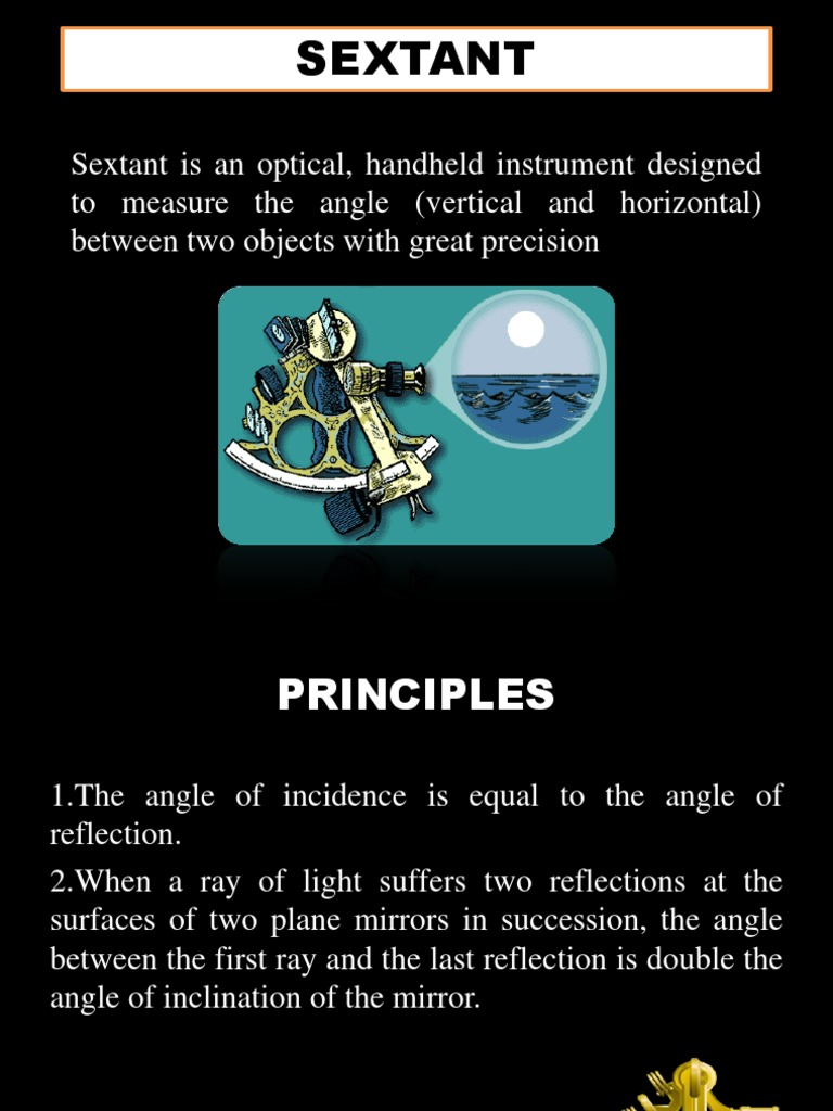 3 Sextant | PDF | Equipment | Electromagnetic Radiation