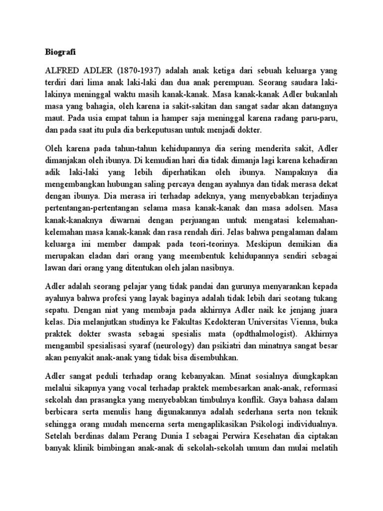 Alfred Adler | PDF
