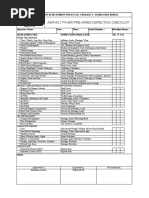 ROAD VIBRATORY ROLLER Daily Inspection Checklist | PDF