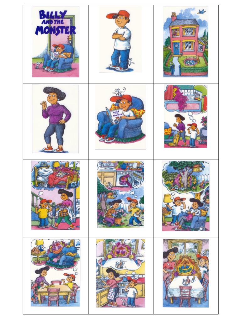 Billy and the Mini Monsters Story | PDF