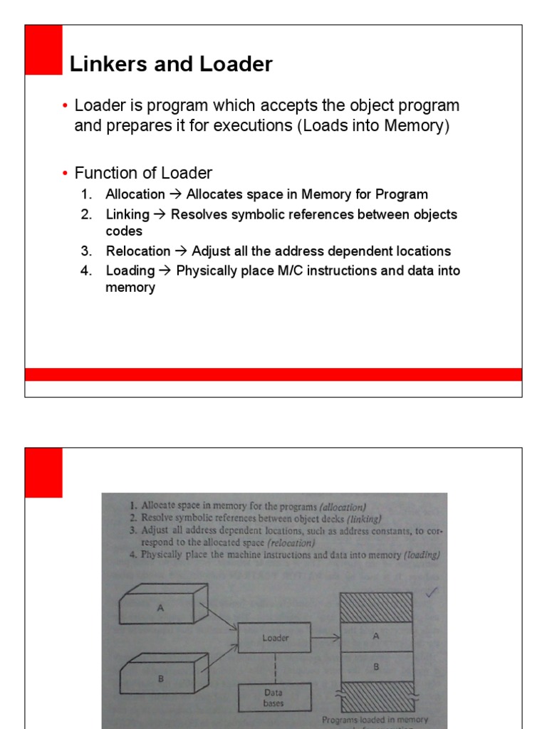 Linker and Loaders | PDF | Subroutine | Assembly Language