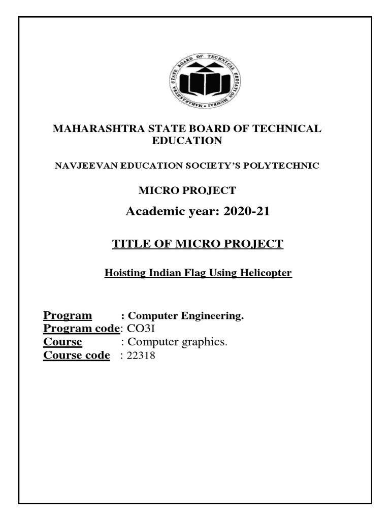 Academic Year: 2020-21: Maharashtra State Board of Technical Education ...