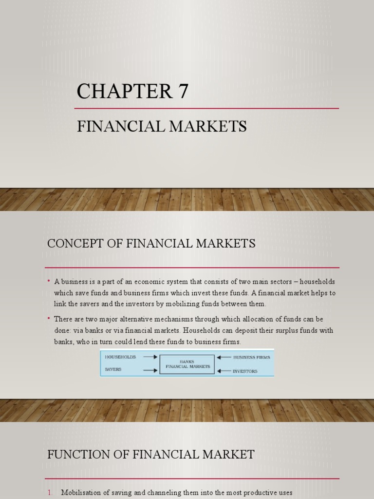 Chapter 7 | PDF | Financial Markets | Capital Market
