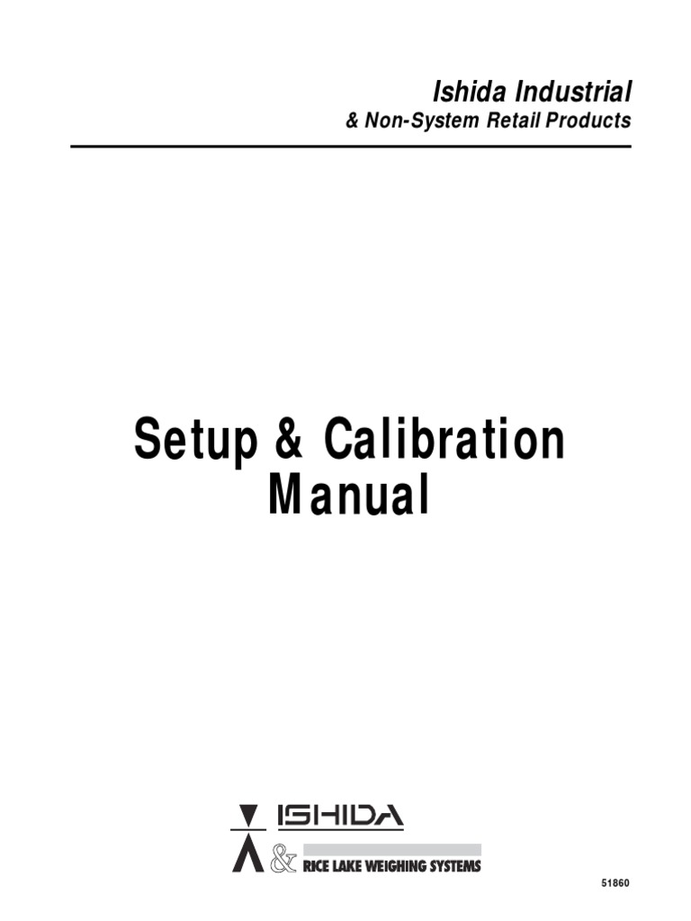 Ishida Scale Setup – Ishida Uni 5 Firmware – KGEXP