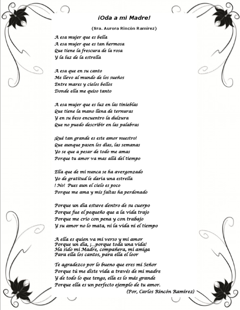 Oda A Mi Madre | PDF